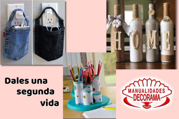 RECICLAJE CREATIVO: MANUALIDADES SUSTENTABLES PARA TU ESPACIO ...